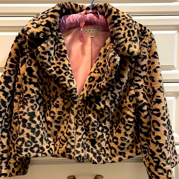 CAbi | Jackets & Coats | Cabi Animal Print Blazer | Poshmark